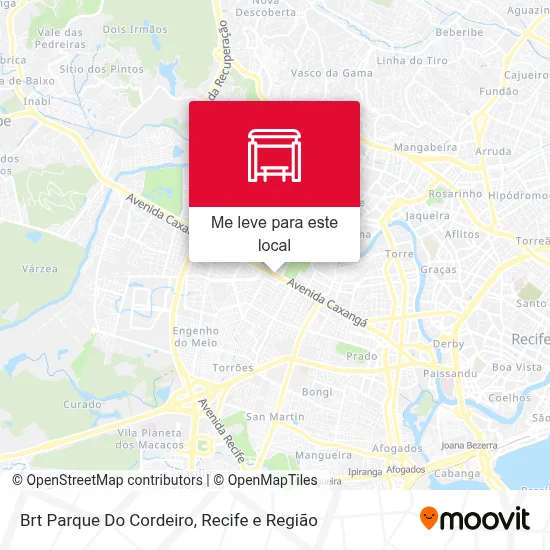 Brt Parque Do Cordeiro - Rotas, horários e tarifas