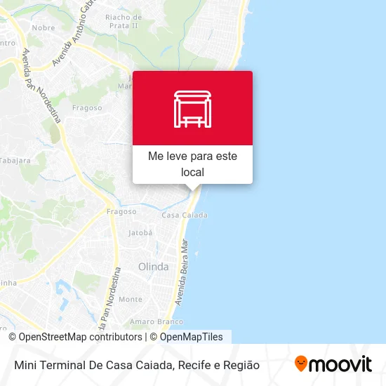 Mini Terminal De Casa Caiada parada - Rotas, horários e tarifas