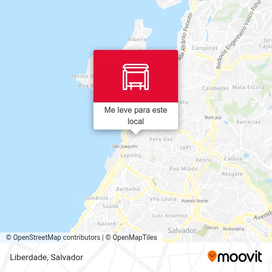 Liberdade estação - Rotas, horários e tarifas