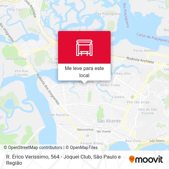 R. Érico Veríssimo, 564 - Jóquei Club - Rotas, horários e tarifas