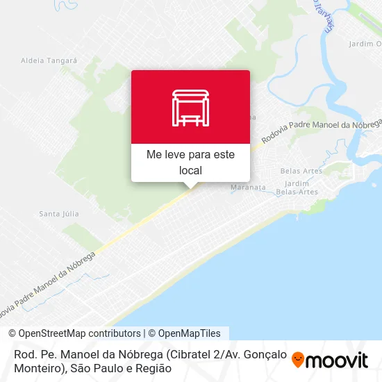 Rod. Pe. Manoel da Nóbrega (Cibratel 2 / Av. Gonçalo Monteiro) - Rotas ...