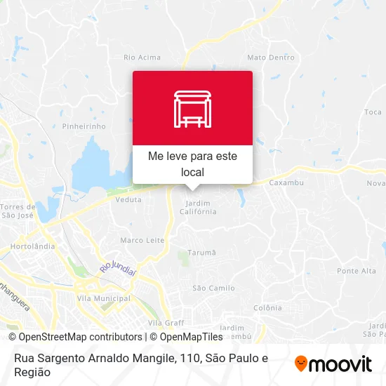 Rua Sargento Arnaldo Mangile, 110 - Rotas, horários e tarifas
