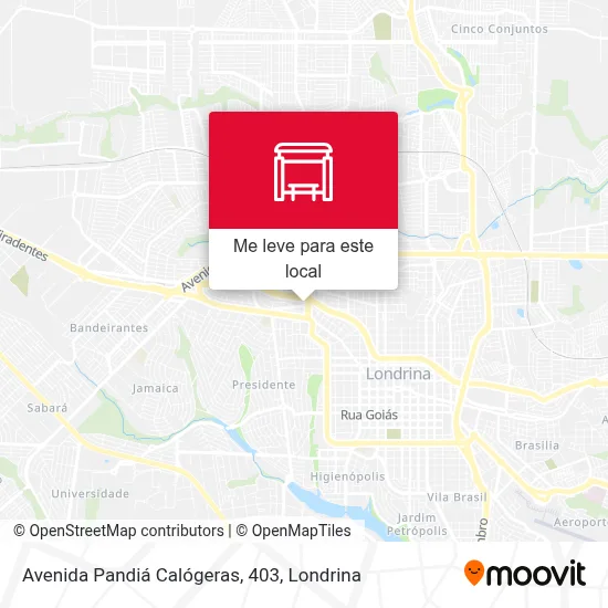 Avenida Pandiá Calógeras, 403 parada - Rotas, horários e tarifas