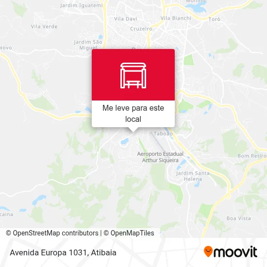 Avenida Europa 1031 parada - Rotas, horários e tarifas