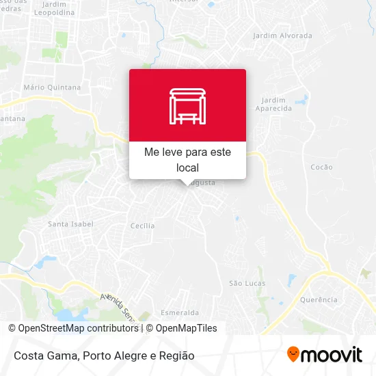 Costa Gama parada - Rotas, horários e tarifas