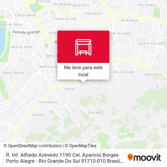 R. Int. Alfredo Azevedo 1190 Cel. Aparício Borges Porto Alegre - Rio ...