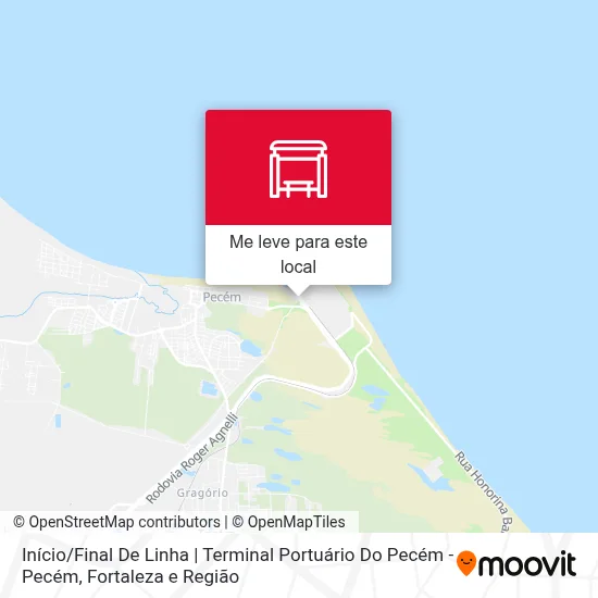 Início / Final De Linha | Terminal Portuário Do Pecém - Pecém - Rotas ...