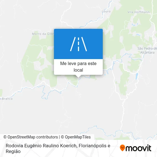 Como chegar em Rodovia Eugênio Raulino Koerich, Florianópolis e Região de