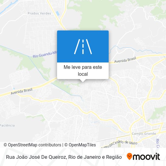 Como chegar em Rua João José De Queiroz, Campo Grande de ônibus?