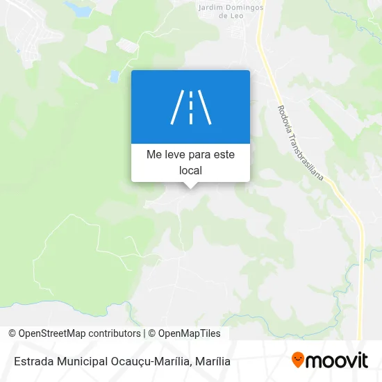 Encontre as melhores rotas para Estrada Municipal Ocauçu-Marília