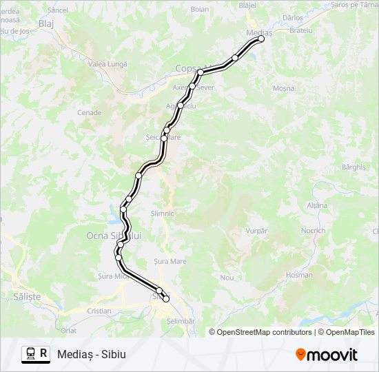 r Route: Schedules, Stops & Maps - R 10768 - Sibiu (Updated)
