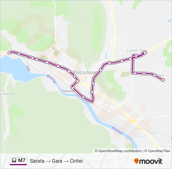 M7 Route: Schedules, Stops & Maps - Sarata → Gara → Ciritei (Updated)