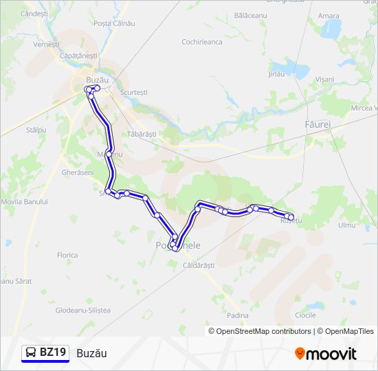 bz19 Route: Schedules, Stops & Maps - Buzău (Updated)