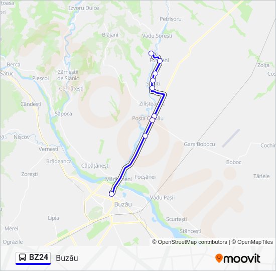 bz24 Route: Schedules, Stops & Maps - Buzău (Updated)