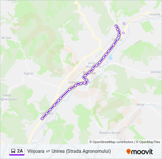 Traseu 2a: Program, Stații & Hărți - Viişoara (Actualizat)