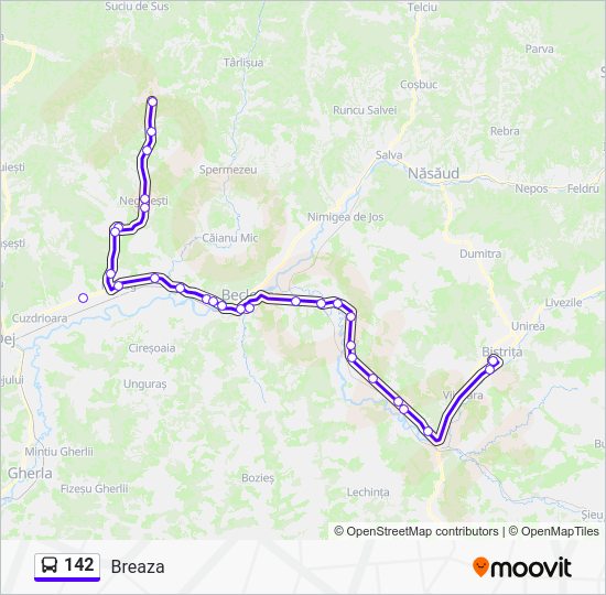 Traseu 142: Program, Stații & Hărți - Breaza (Actualizat)