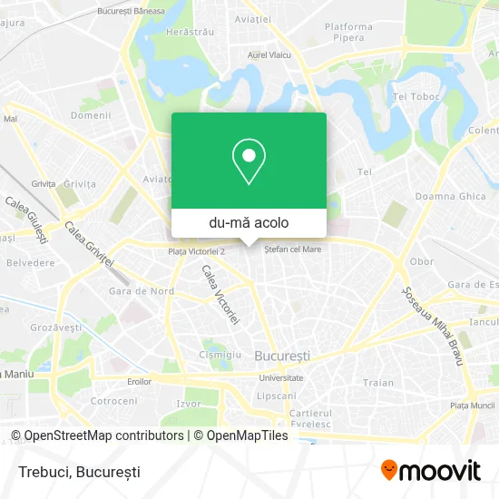 Cum să ajungeți la Trebuci în Bucuresti cu autobuz, metrou sau tramvai?