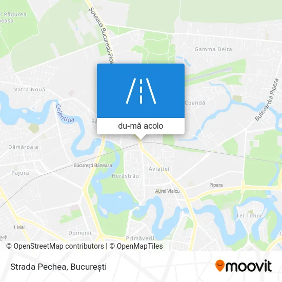 Cum să ajungeți la Strada Pechea, Bucuresti cu autobuz, metrou, tramvai ...