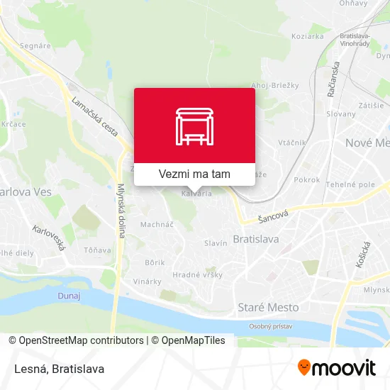 Lesná zastávka – trasy, cestovné poriadky a ceny