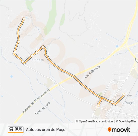 Línea bus: horarios, paradas y mapas - Urbanitzacions (Actualizado)