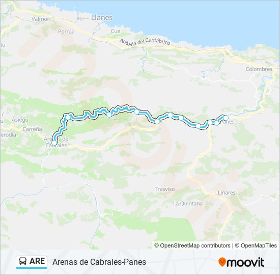 are Route: Schedules, Stops & Maps - Arenas De Cabrales (Updated)