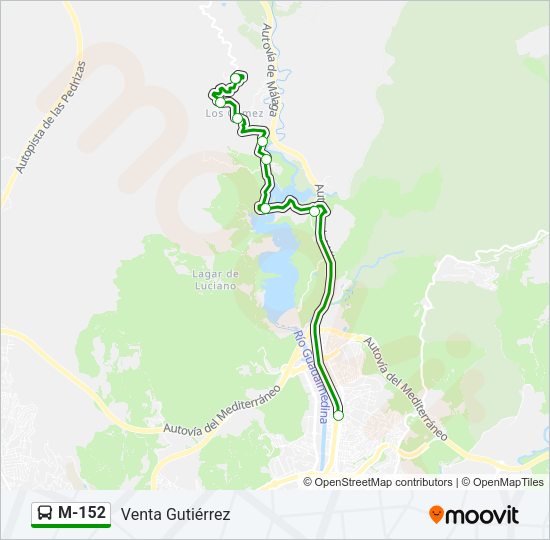 m152 Route: Schedules, Stops & Maps - Venta Gutiérrez (Updated)