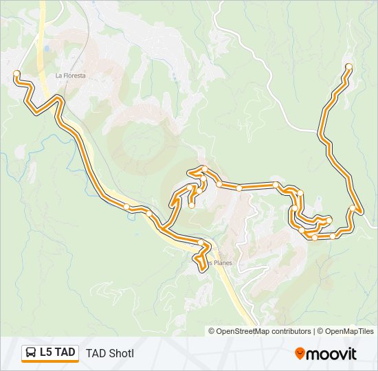 l5 tad Route: Schedules, Stops & Maps - TAD Shotl (Updated)