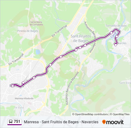 751 Route: Schedules, Stops & Maps - Pg. Bonavista - Tinet (Updated)