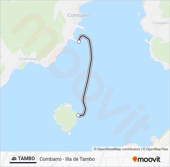 tambo Route: Schedules, Stops & Maps - Illa de Tambo (Updated)