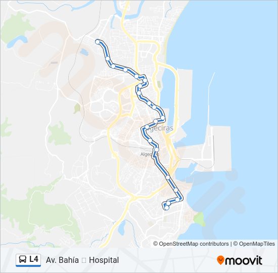 l4 Route: Schedules, Stops & Maps - Av. Bahía ️ Hospital (Updated)