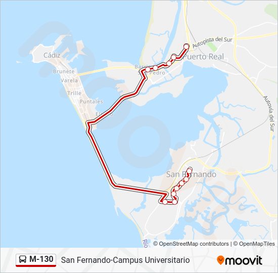m130 Route: Schedules, Stops & Maps - Reyes Católicos (Updated)