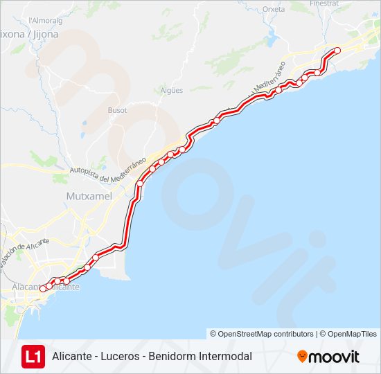 L1 Route: Schedules, Stops & Maps - Hospital Vila (Updated)