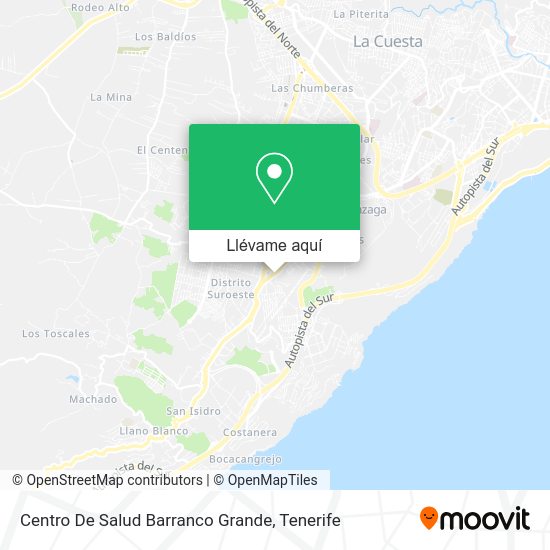 ¿Cómo llegar a Centro De Salud Barranco Grande en Santa Cruz De ...