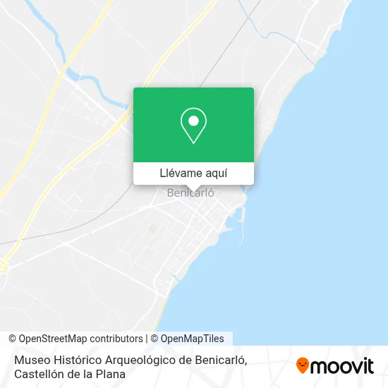 ¿Cómo llegar a Museo Histórico Arqueológico de Benicarló en autobús o tren?