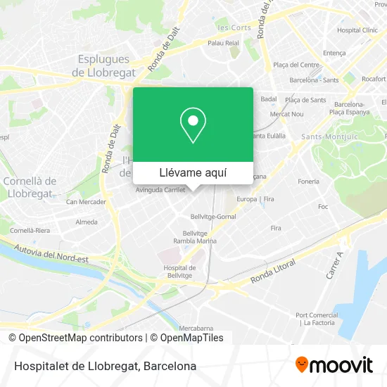¿Cómo llegar a Hospitalet de Llobregat en L'Hospitalet De Llobregat en ...
