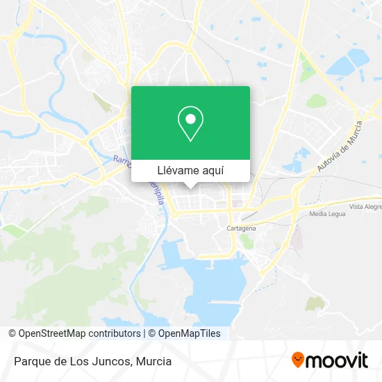 ¿Cómo llegar a Parque de Los Juncos en Cartagena en autobús o tren?