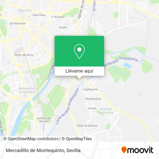 ¿Cómo llegar a Mercadillo de Montequinto en Dos Hermanas en autobús o ...