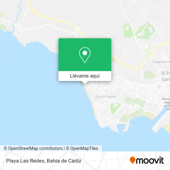 ¿Cómo llegar a Playa Las Redes en El Puerto De Santa María en autobús o ...