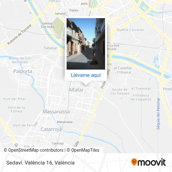 Sedaví. València 16 - Rutas, horarios y tarifas