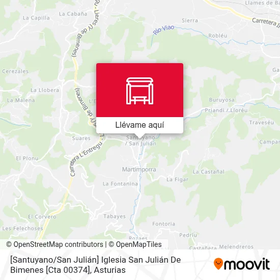 [Santuyano / San Julián] Iglesia San Julián De Bimenes [Cta 00374 ...