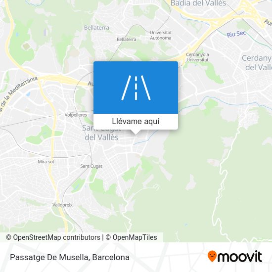 ¿Cómo llegar a Passatge De Musella, Sant Cugat Del Vallès en Autobús ...