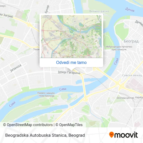 Beogradska Autobuska Stanica stajalište - Rute, Rasporedi i Vožnje