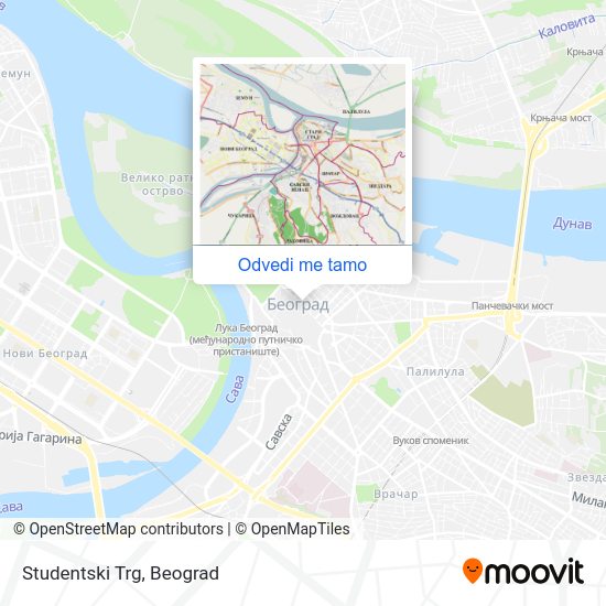 Studentski Trg stajalište - Rute, Rasporedi i Vožnje