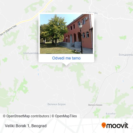 Kako doći do Veliki Borak 1 u Barajevo pomoću autobus ili voz?