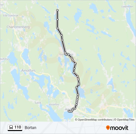 110 Route: Schedules, Stops & Maps - Bortan (Updated)