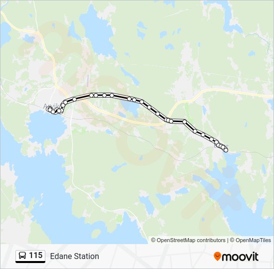 115 Route: Schedules, Stops & Maps - Edane Station (Updated)