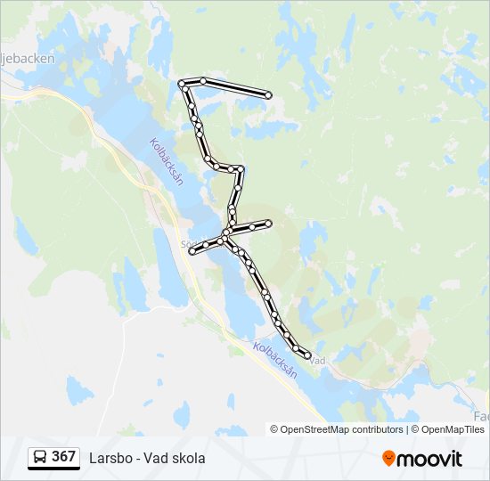 367 Route: Schedules, Stops & Maps - Vad Skola (Updated)