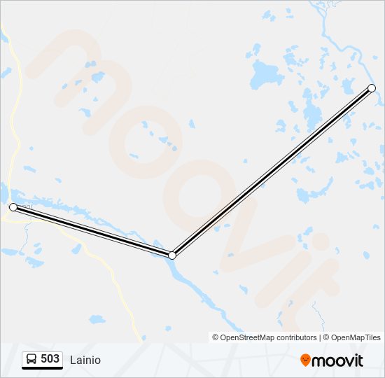 503 Route: Schedules, Stops & Maps - Lainio (Updated)