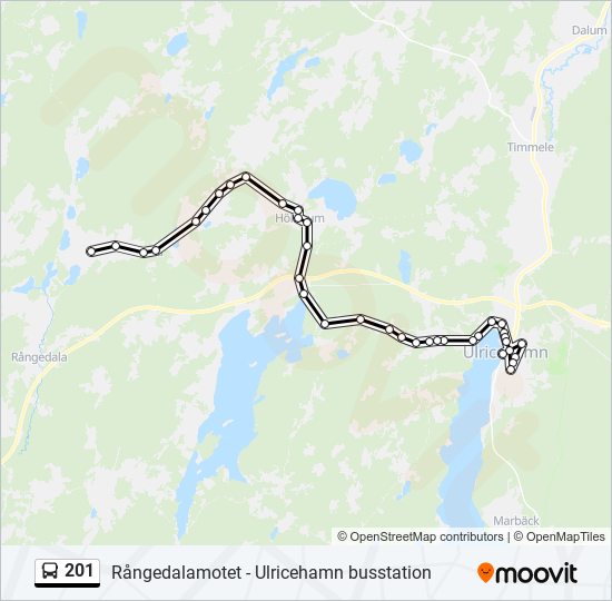 201 Route: Schedules, Stops & Maps - Varnum (Updated)