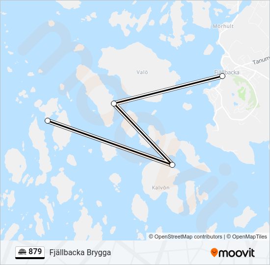 879 Route: Schedules, Stops & Maps - Fjällbacka Brygga (Updated)
